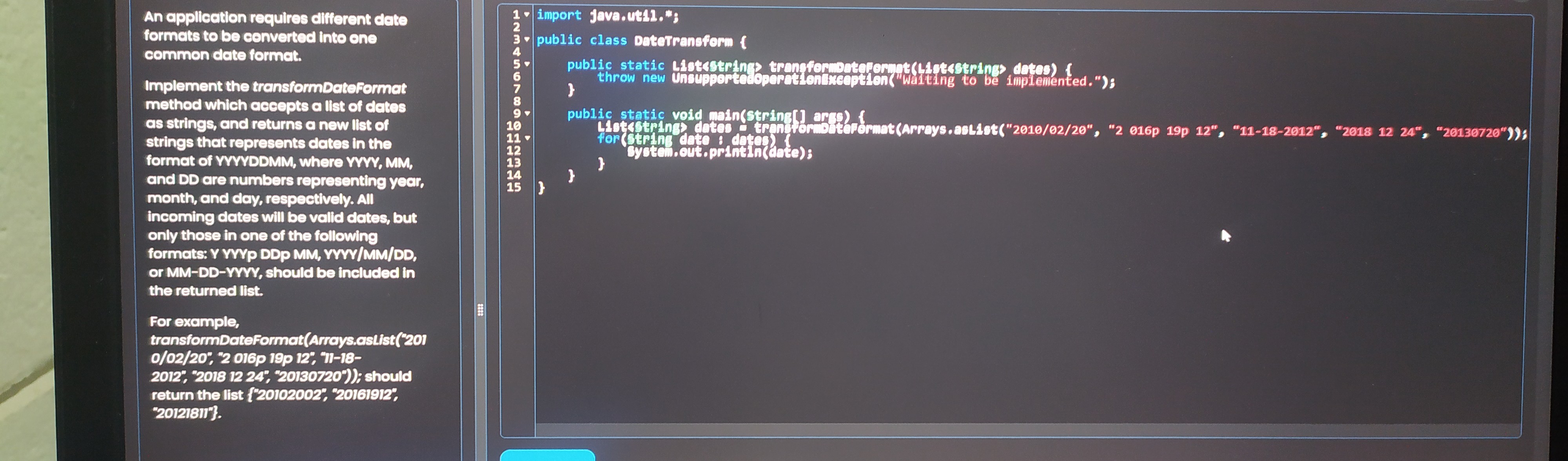 Solved Java SE 18 ﻿question | Chegg.com