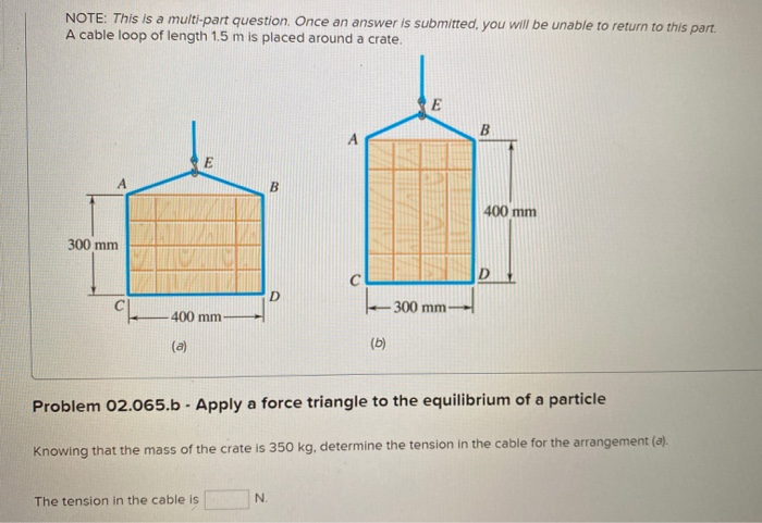 Solved NOTE: This is a multi-part question. Once an answer | Chegg.com