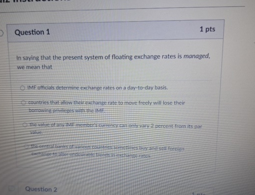 Solved Question 11 ﻿ptsIn saying that the present system of | Chegg.com