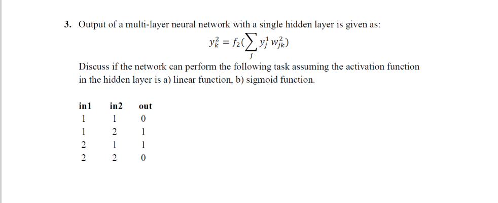 Solved Can you perform the task above using a radial basis | Chegg.com