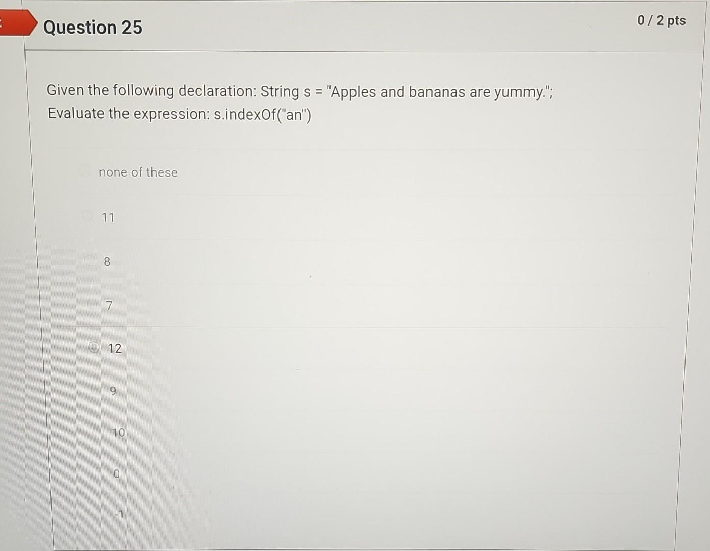 Solved Given The Following Declaration String S Apples 1688
