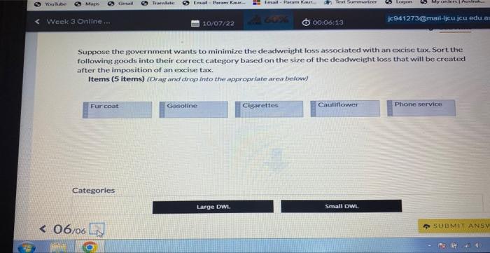 Solved Suppose the government wants to minimize the | Chegg.com Solved Suppose the government wants to minimize the | Chegg.com