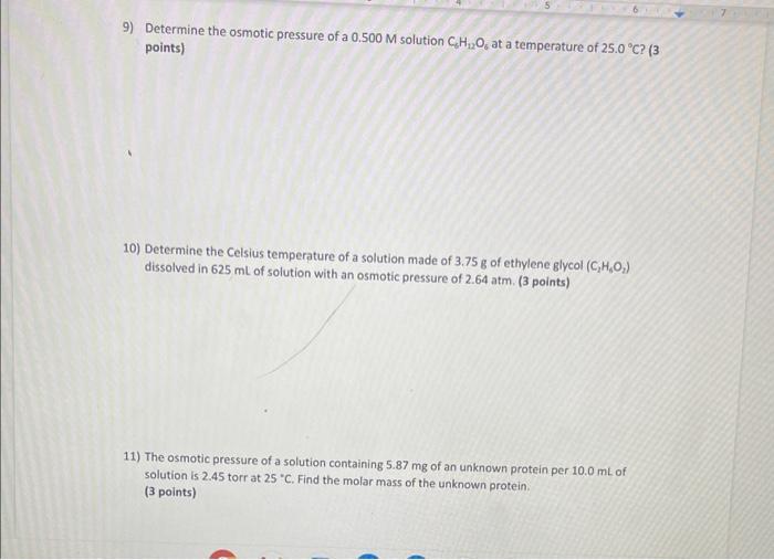 Solved 6) What mass of ethylene glycol (C2H6O2), in grams, | Chegg.com