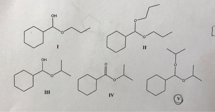 Solved When cyclohexanecarbaldehyde reacts with excess | Chegg.com
