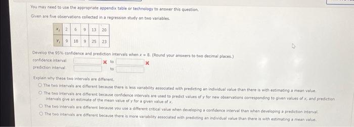 Solved You may need to use the appropriate append ix table | Chegg.com