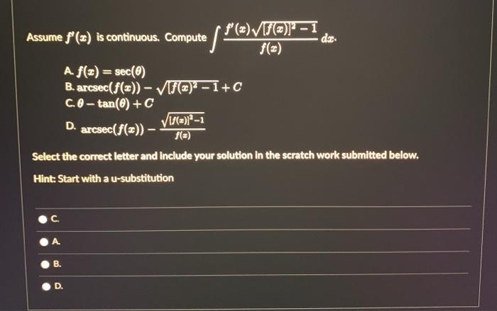 Solved Assume f(x) is continuous. Compute f'(x)/(FⓇ): -1. | Chegg.com Solved Assume f(x) is continuous. Compute f'(x)/(FⓇ): -1. | Chegg.com