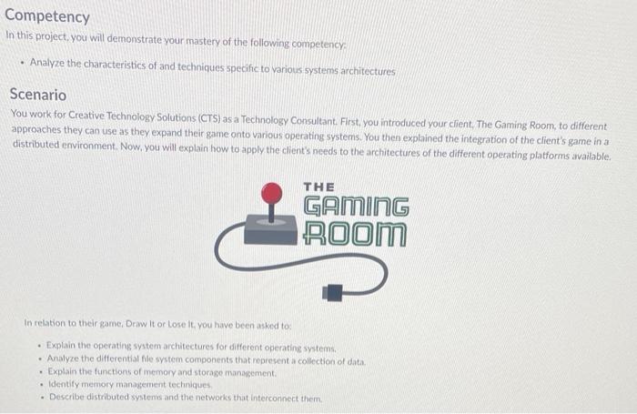 Solved Scenario You work for Creative Technology Solutions | Chegg.com