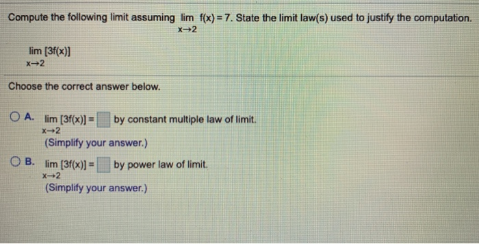 Solved How is lim p(x) calculated if p is a polynomial | Chegg.com
