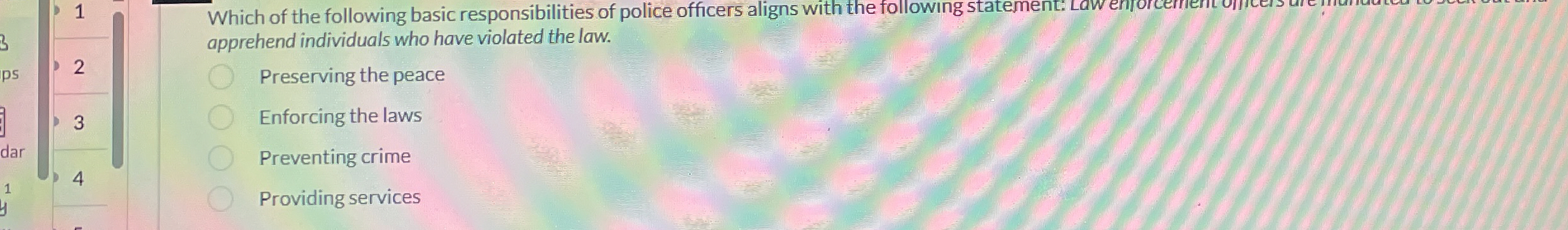 Solved Which of the following basic responsibilities of | Chegg.com