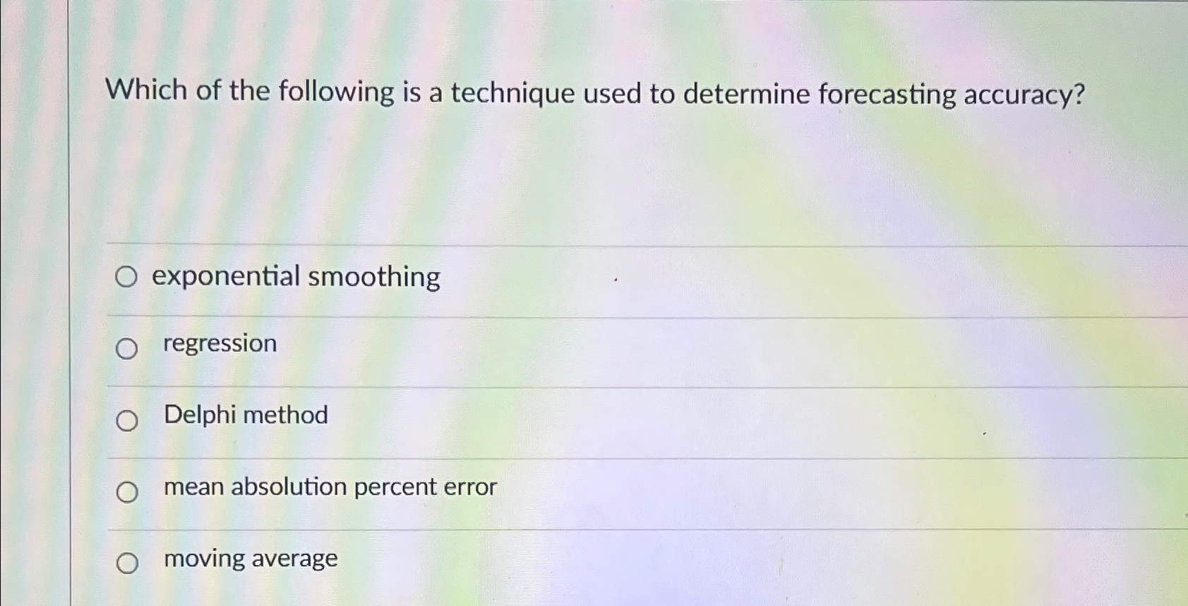 Which of the following is a technique used to | Chegg.com