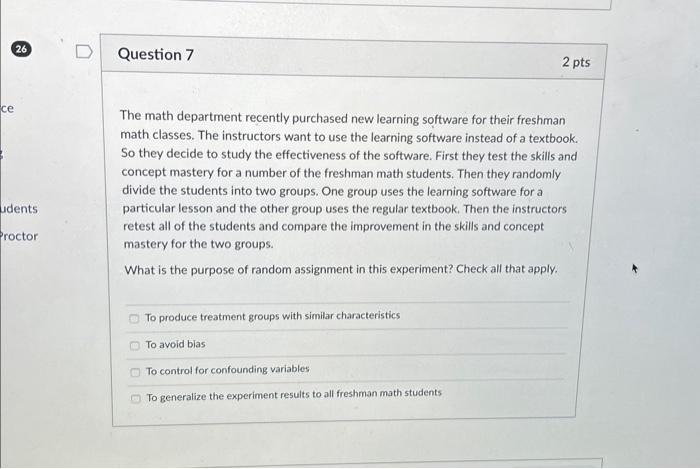 Solved The math department recently purchased new learning | Chegg.com
