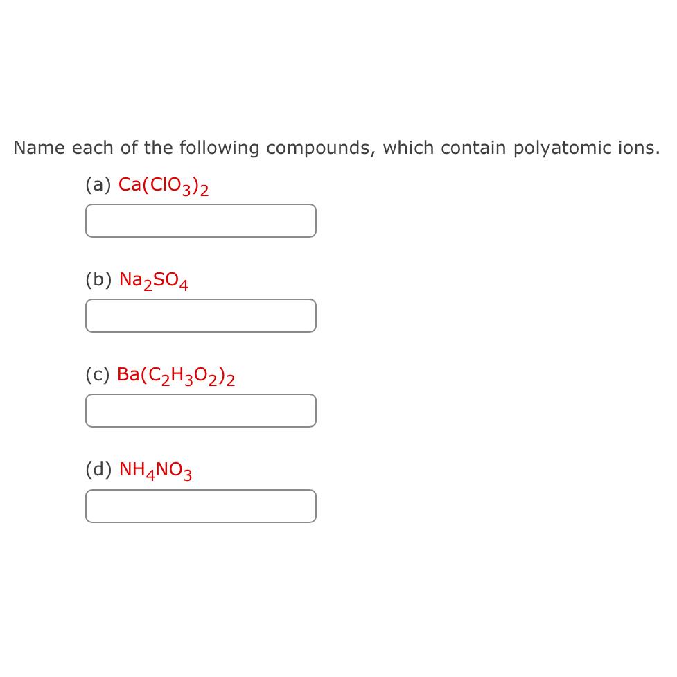 Solved Name each of the following compounds, which contain | Chegg.com