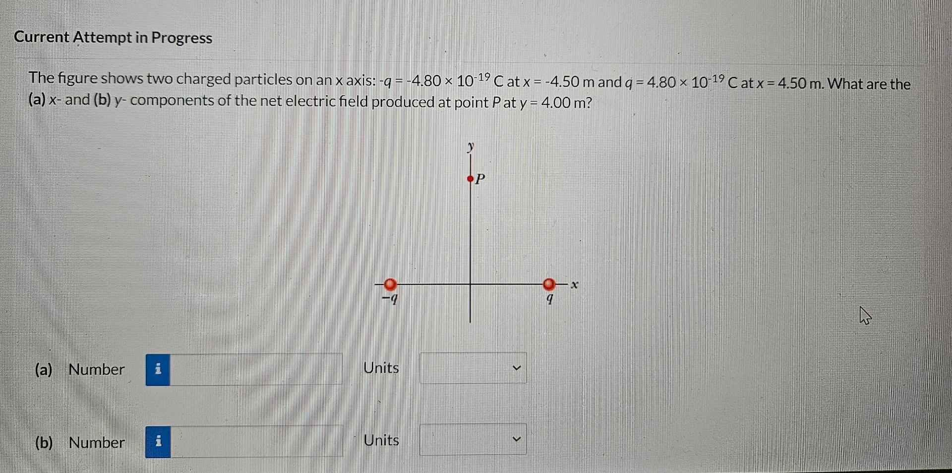 Solved Current Attempt in ProgressThe figure shows two | Chegg.com