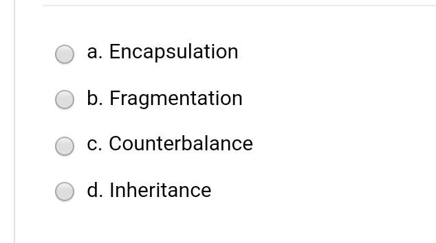 used in object-oriented databases, refers to | Chegg.com