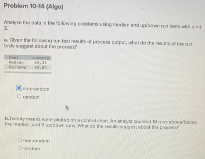 Solved Analyze the data in the following problems using | Chegg.com