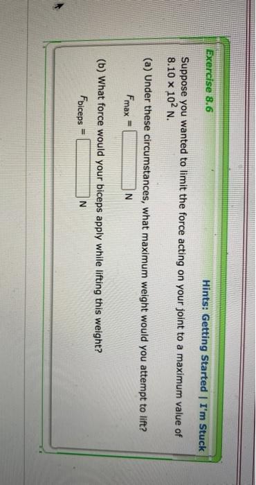 Solved Exercise 8.6 Hints: Getting Started I'm Stuck Suppose | Chegg.com
