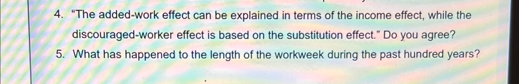 Solved "The added-work effect can be explained in terms of | Chegg.com