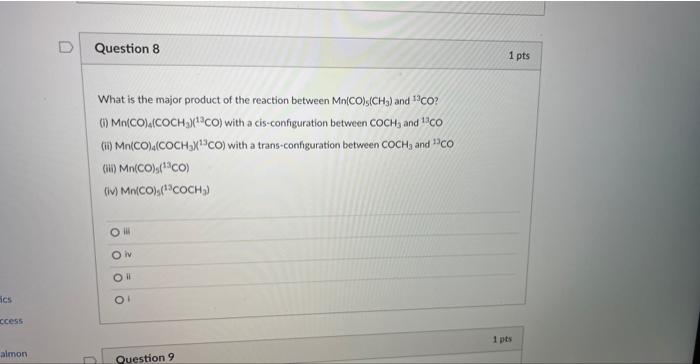 Solved What is the major product of the reaction between | Chegg.com