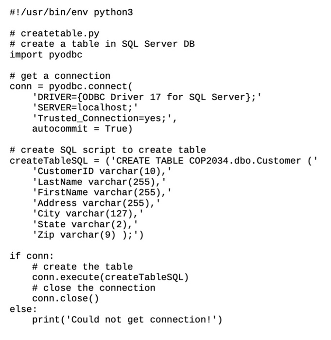 Solved There are seven Python files included in this module | Chegg.com