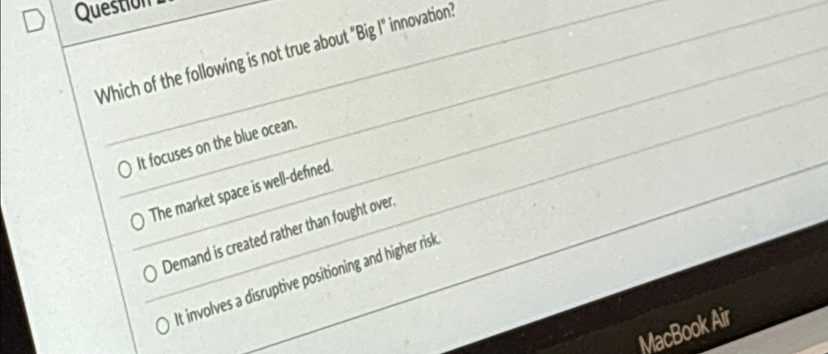 Solved Which of the following is not true about "Big" | Chegg.com