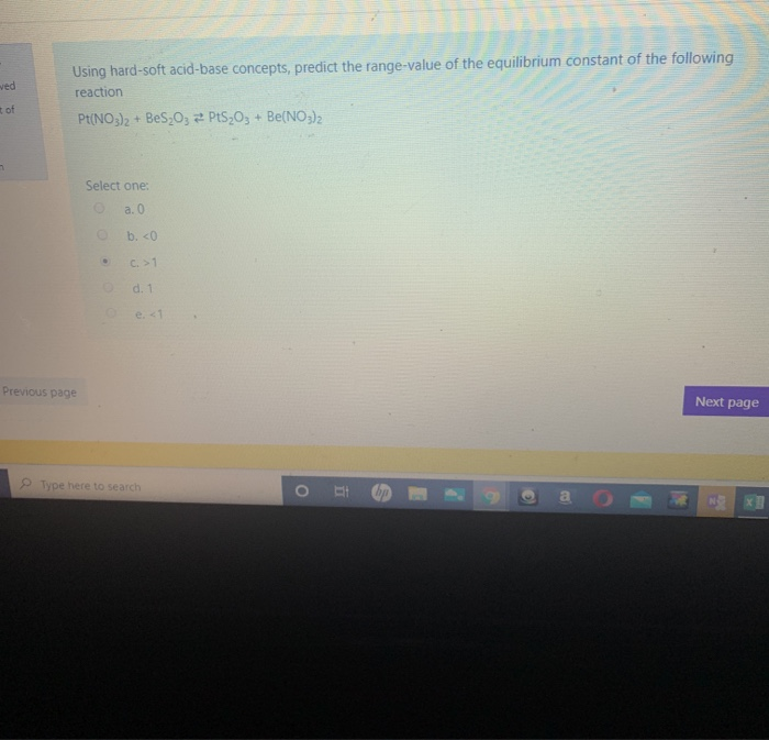Solved Using hard-soft acid-base concepts, predict the | Chegg.com