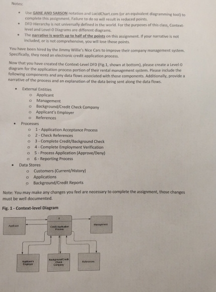 Solved Notes:Use GANE AND SARSON notation and LucidChart.com | Chegg.com