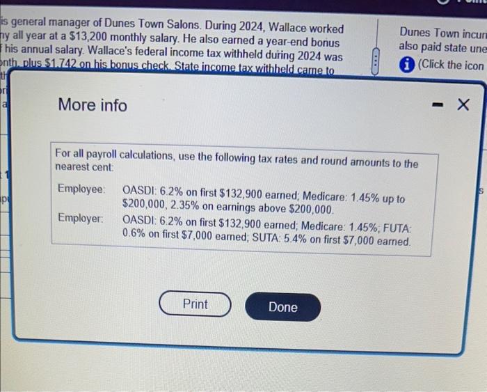 Yil tar eopense on Watacn for FICA tax The campany | Chegg.com