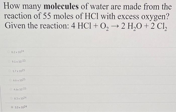 Solved how do I use avo number 6.022X10 ^23 for the answer | Chegg.com