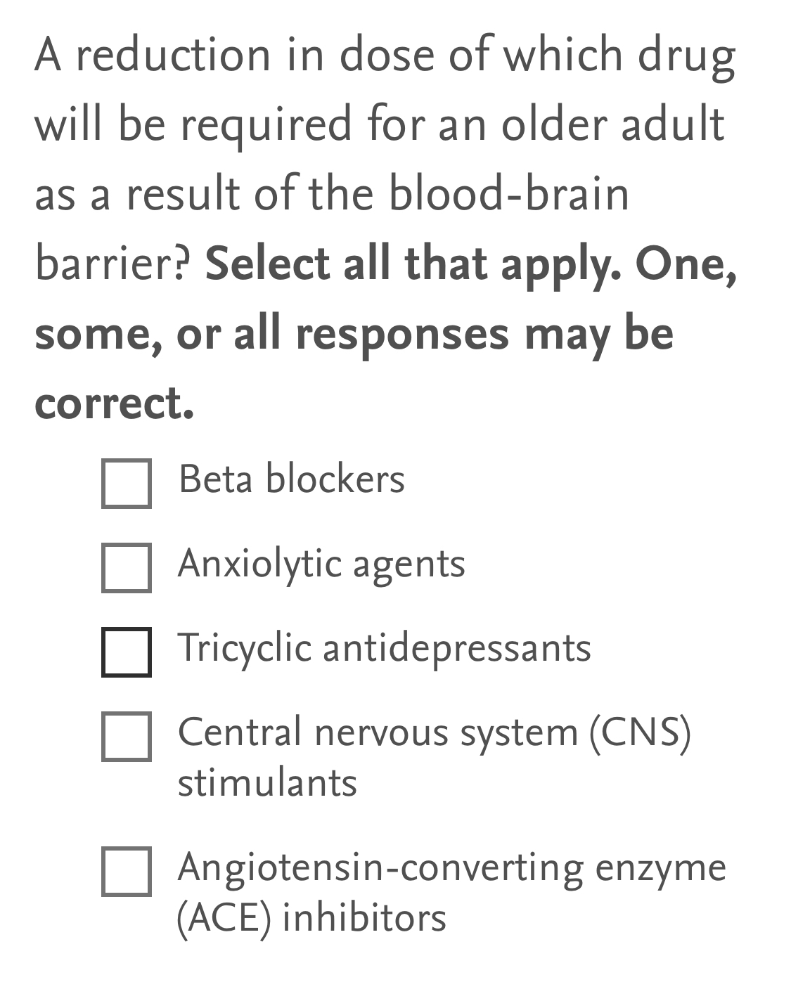 Solved A reduction in dose of which drug will be required | Chegg.com