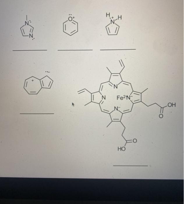 Solved Н Н N N г N Fe2N- ОН N: НО | Chegg.com