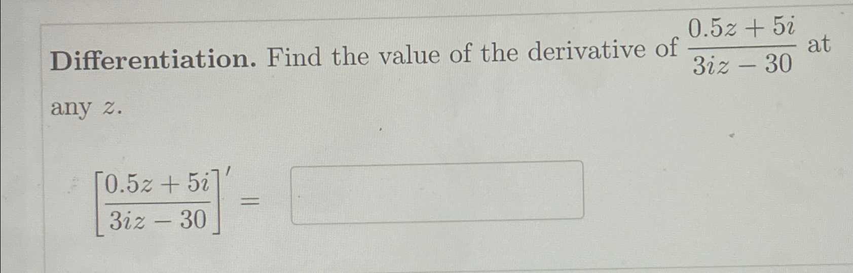 Solved Differentiation. Find the value of the derivative of | Chegg.com