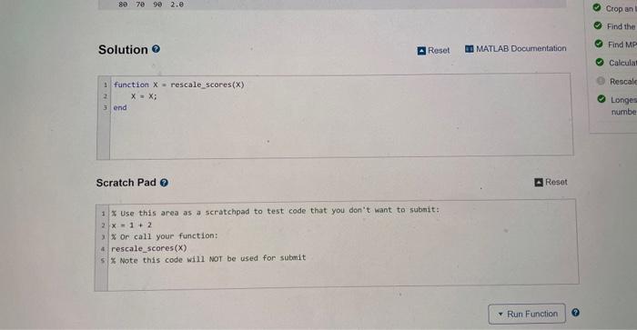 Solved Each column (except last) of mateix x contains | Chegg.com