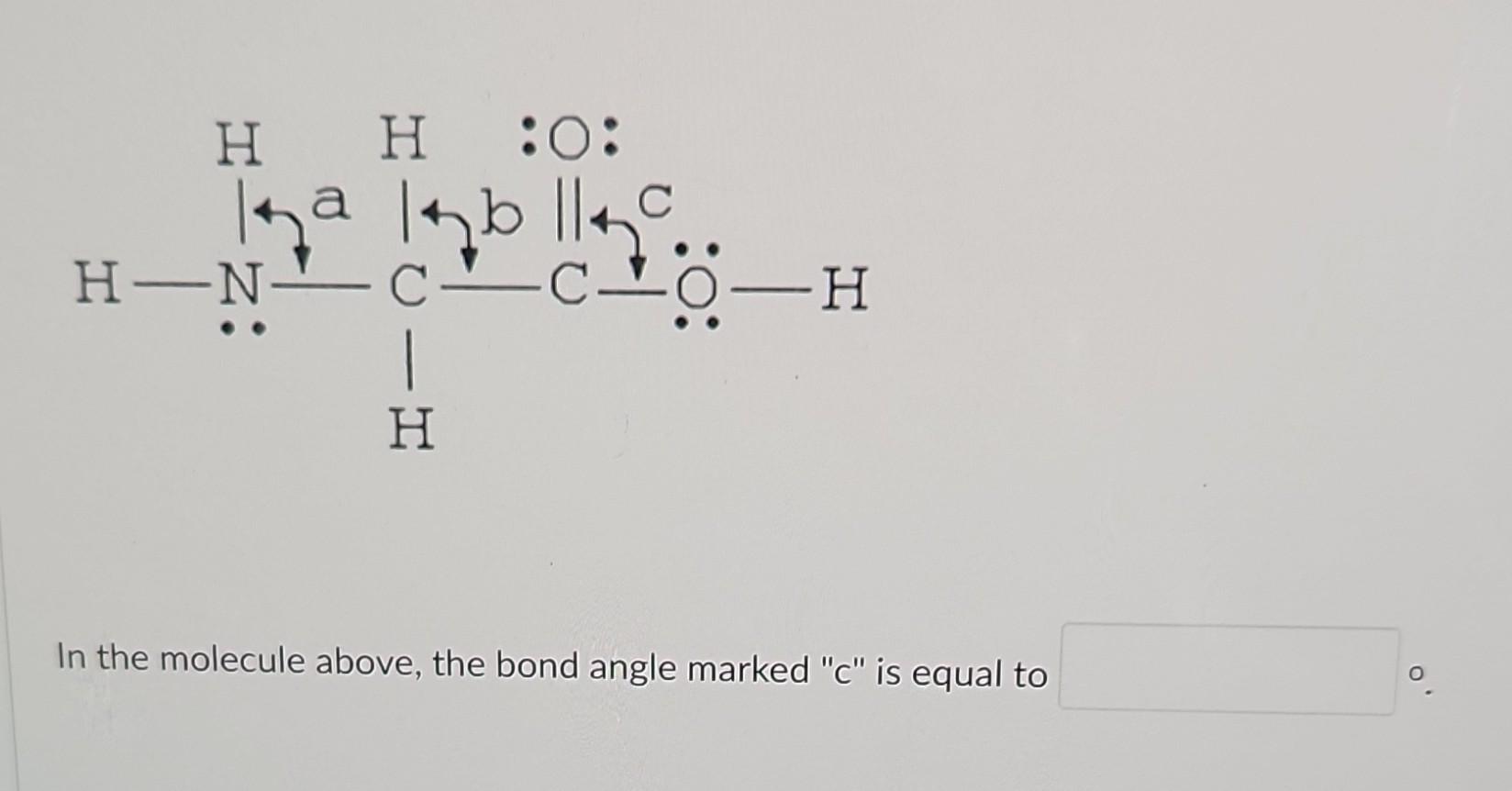 H H :O: H-N 5 5 ||45 * * * H -H In the molecule | Chegg.com