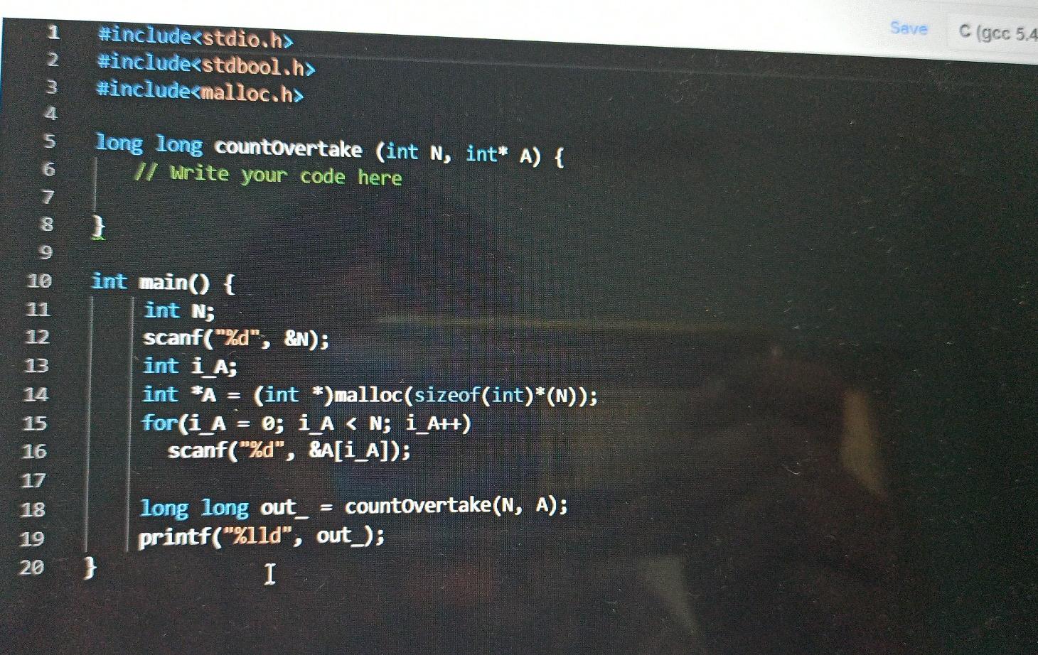 Solved Car Race Given N cars with their speed in form of an | Chegg.com