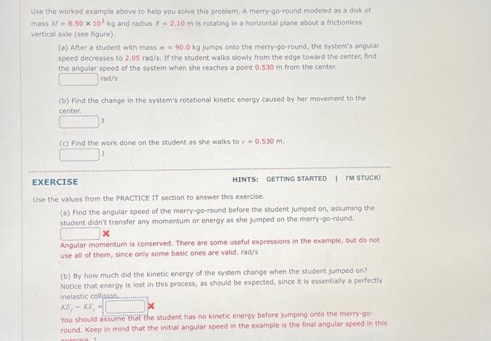 Solved Use the worked example above to help you solve this | Chegg.com