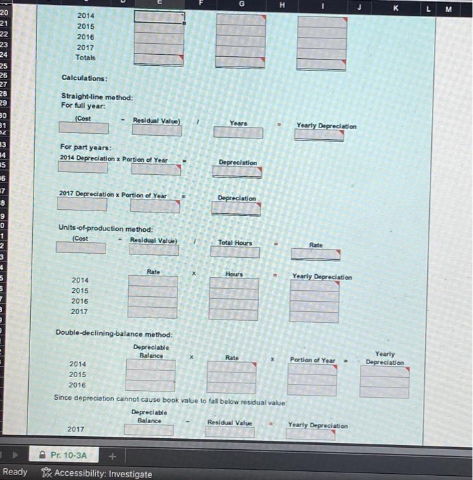 Solved PE 10-3A Units-of-output depreciation OBJ. 2 A | Chegg.com Solved PE 10-3A Units-of-output depreciation OBJ. 2 A | Chegg.com
