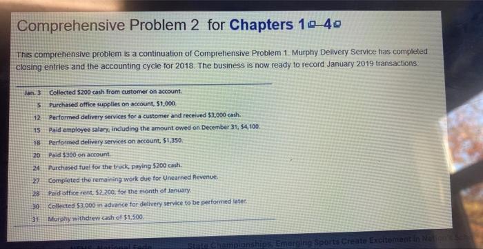 Solved This comprehensive problem is a continuation of | Chegg.com