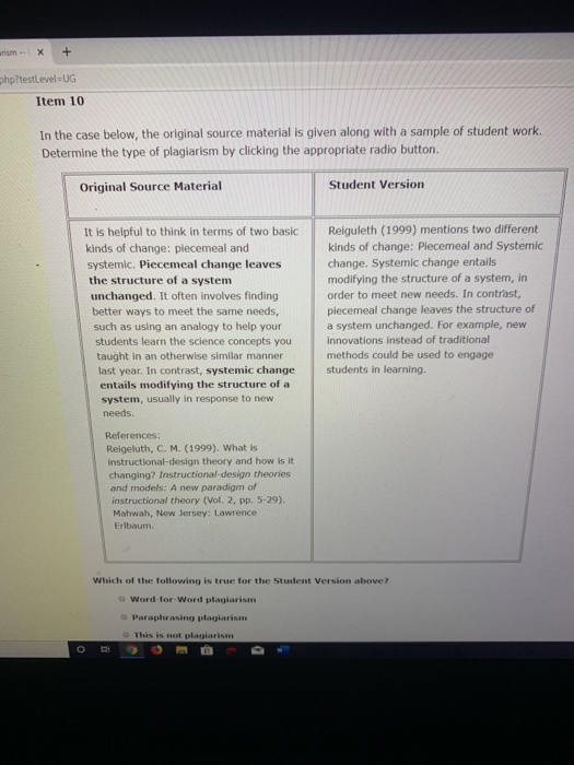 Solved estLevel=UG In the case below, the original source | Chegg.com