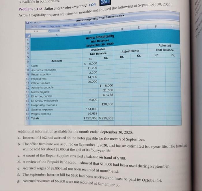 Solved Problem 3-12A Preparation of financial statements | Chegg.com