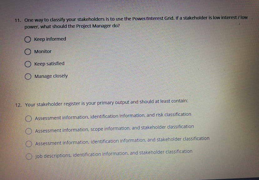 Solved 1. True or False: A Project is defined as being | Chegg.com