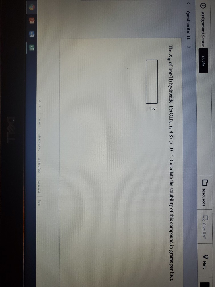 Solved Assignment Score: 18.2% Resources [ Give Up? Hint