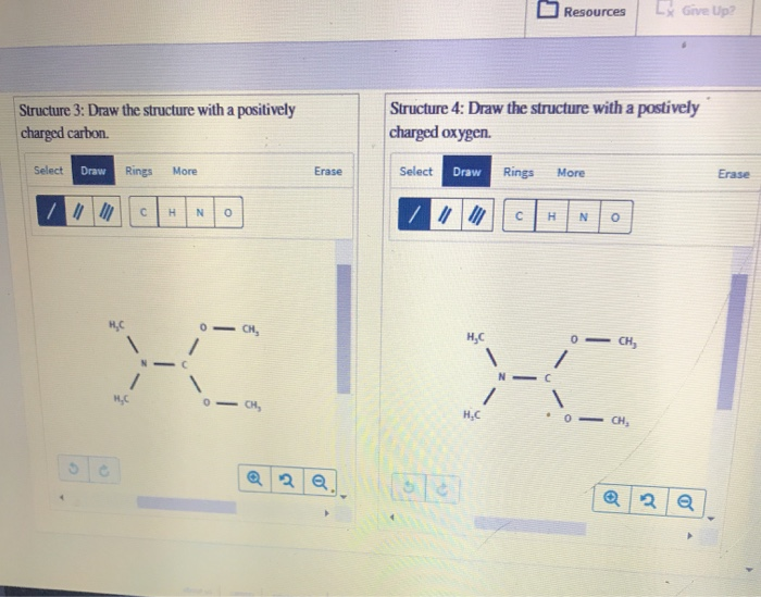 Solved Structure 1: add lone pairs and charges Structure 2: | Chegg.com