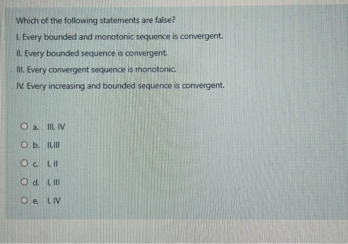 Solved Which of the following statements are false? 1. Every | Chegg.com