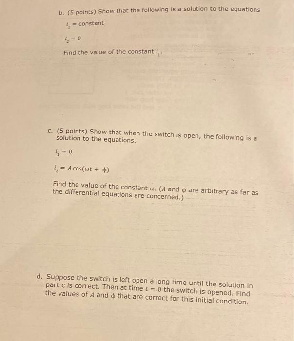 Solved 5. ( 25 points) Consider the circuit at the right | Chegg.com