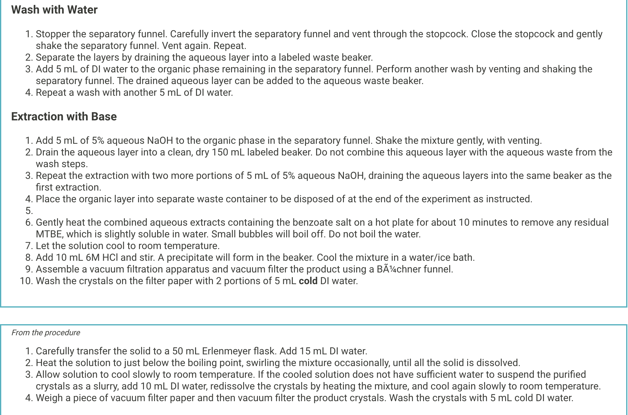 Solved Draw and upload a separation scheme for the isolation | Chegg.com
