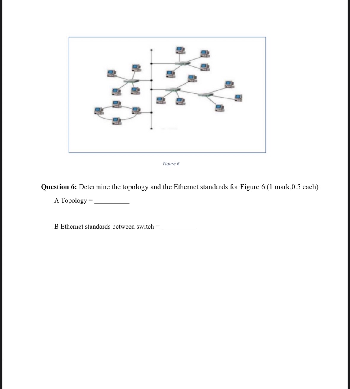 Solved Figure 6Question 6: Determine the topology and the | Chegg.com