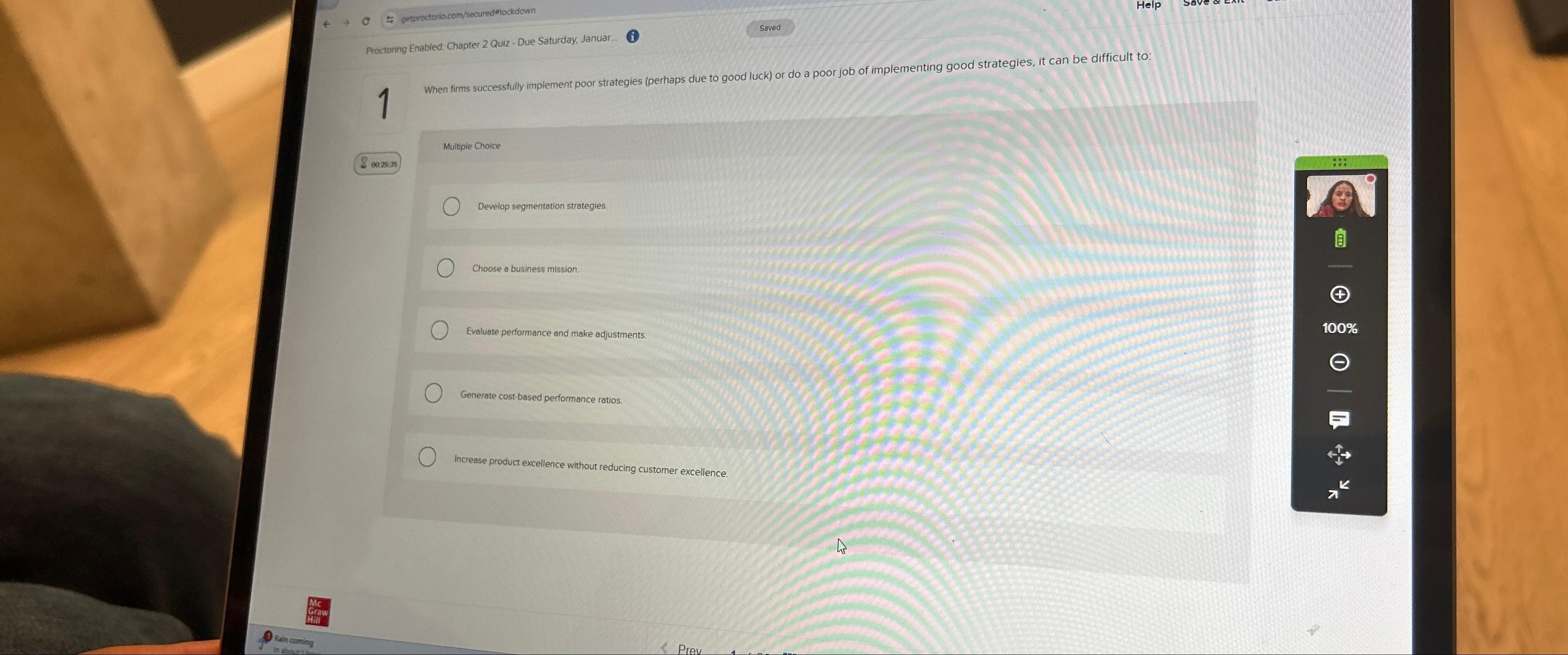 Solved 1When firms successfully implement poor strategies | Chegg.com