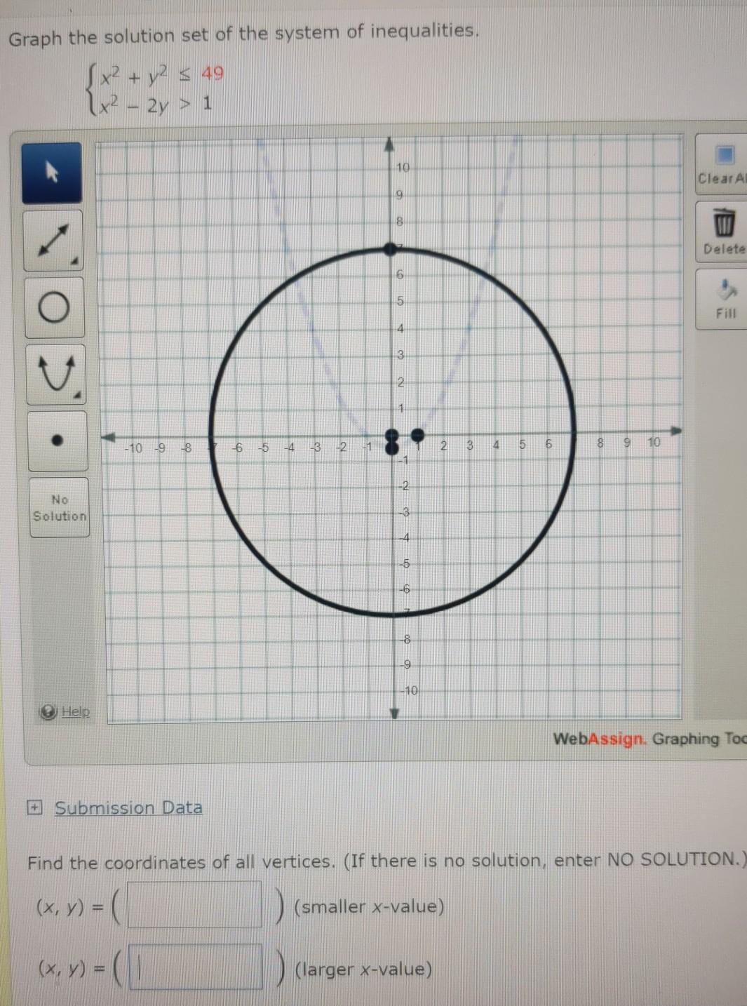Solved Graph the solution set of the system of inequalities. | Chegg.com