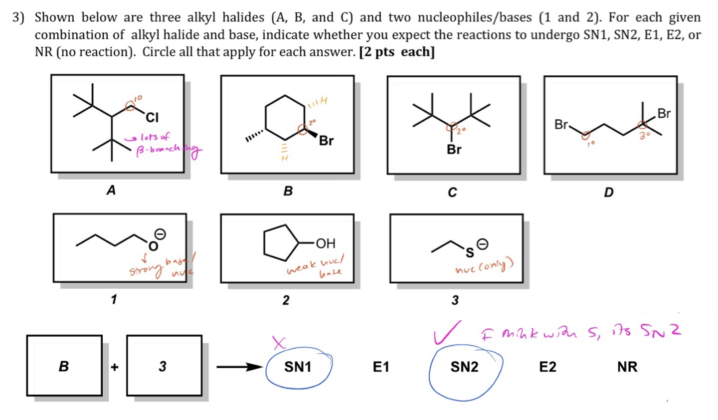 Solved why for this reaction, its just SN2? ﻿And not SN2 | Chegg.com