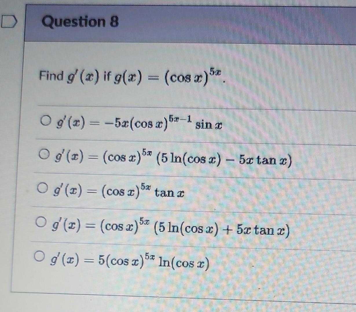 Solved g′(x) if | Chegg.com